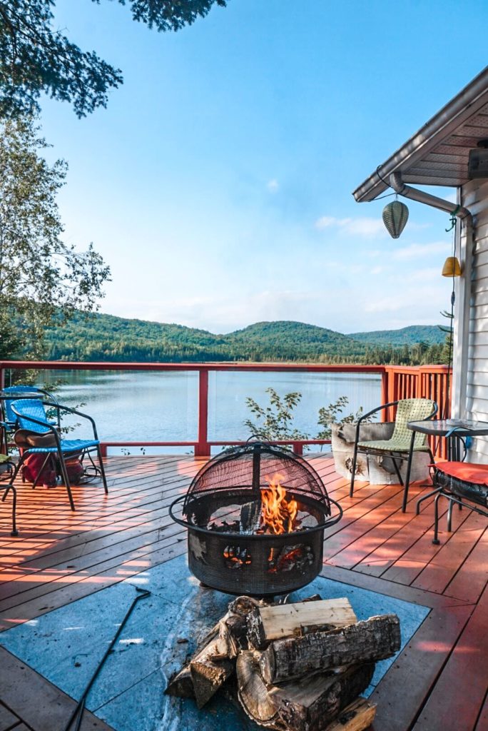 Un weekend au bord d'un lac au Quebec - Maison avec ponton au canada
