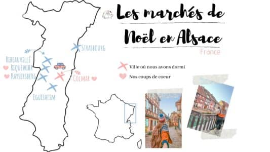 Un week-end pour visiter les plus beaux marchés de Noël en Alsace